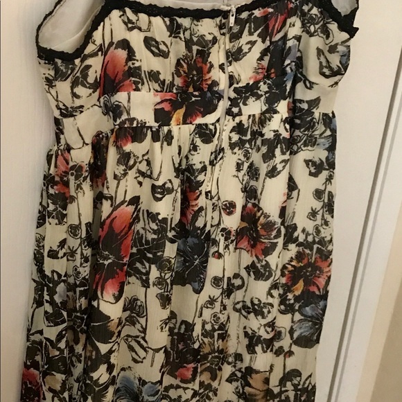 torrid | Dresses | Torrid High Low Dress Floral And Butterfly Print ...